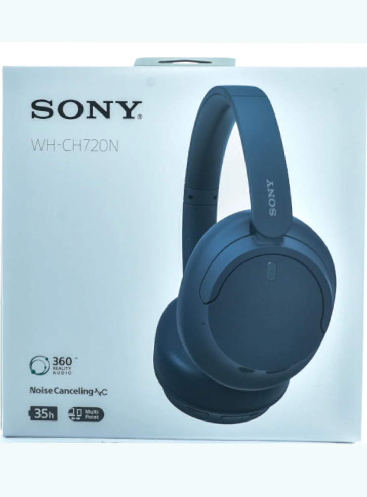 Sony Noise Canceling Wireless Headphones Blue (wh-ch720n) pentru PC