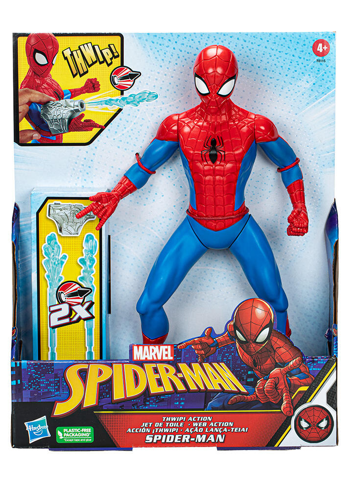 Figurina Joc Spider Man Thwip Action Spider Man 30cm
