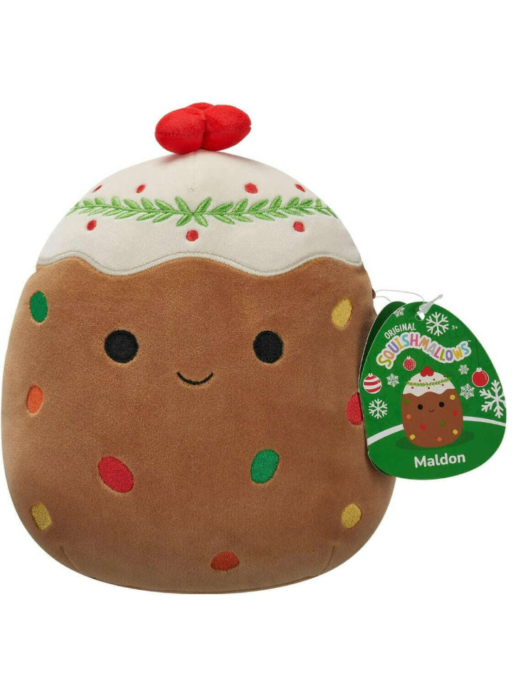 Squishmallows 19cm Holiday Maldon Fruit Cake