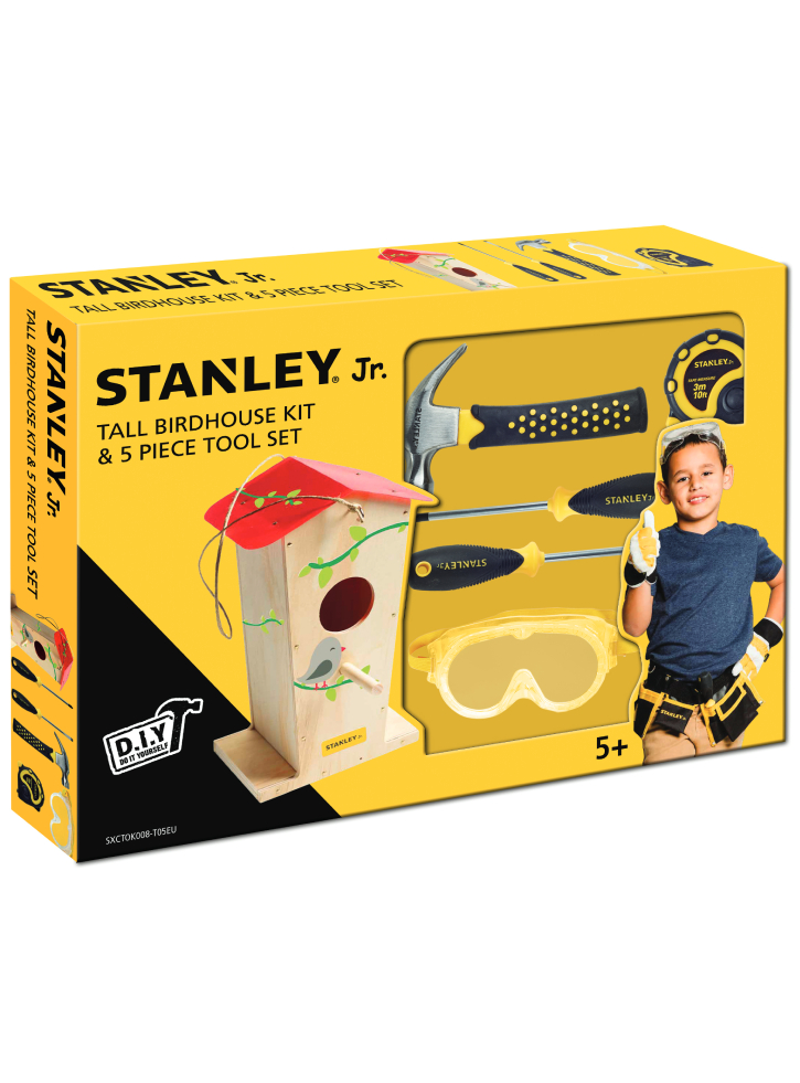 Stanley Jr. Toolkit With Birdhouse (stok008-t05-sy)
