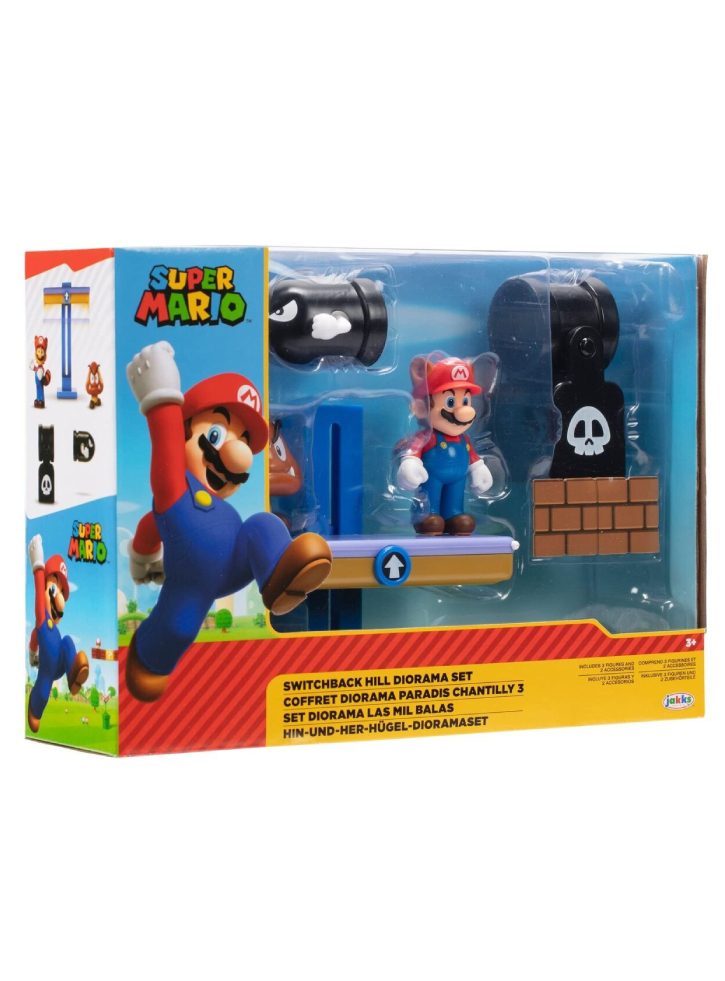 Figurina Joc Super Mario Switchback Hill Diorama
