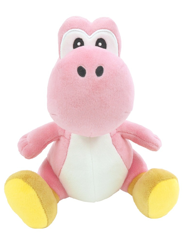 Jucarie Plus Super Mario Yoshi Pink 20cm