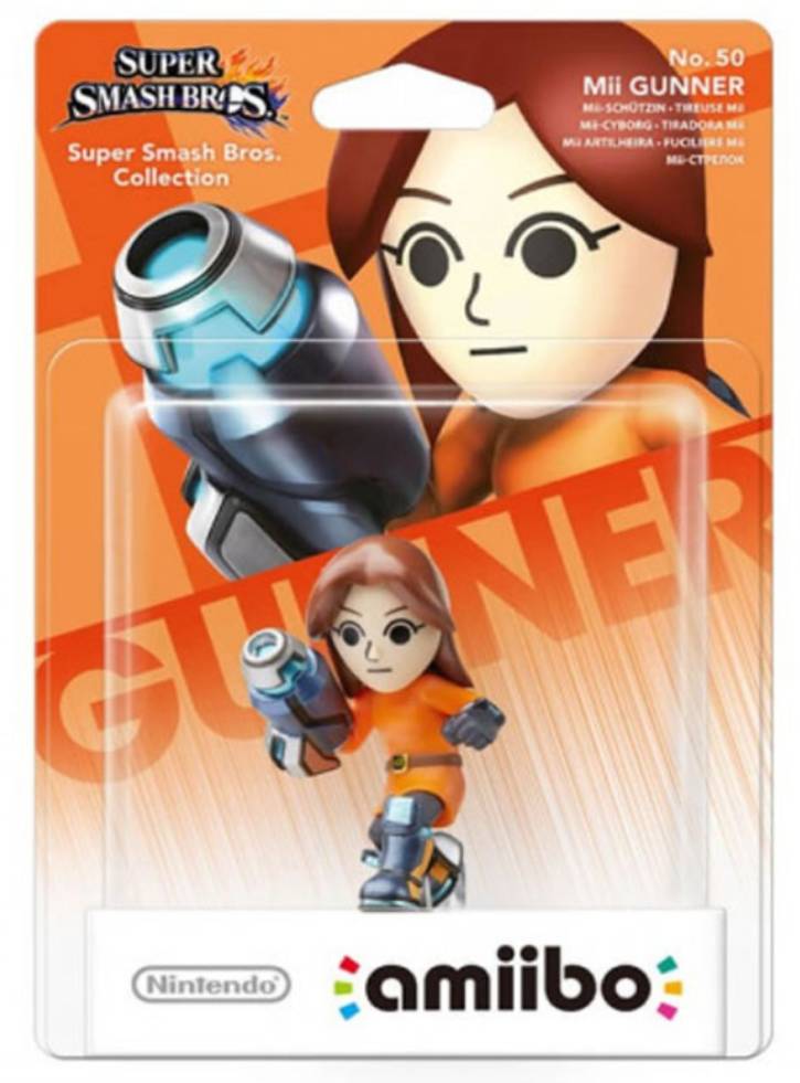 Figurina Joc Super Smash Bros. MII Gunner Marca Amiibo