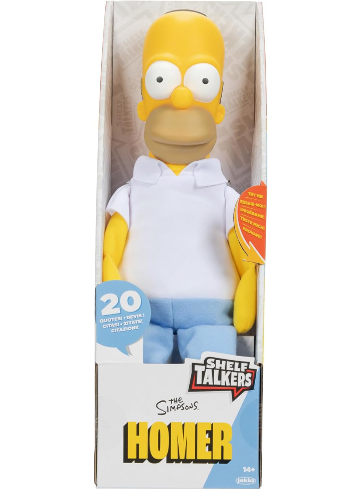 Jucarie Plus The Simpsons Shelf Talkers Homer Simpson (175604)