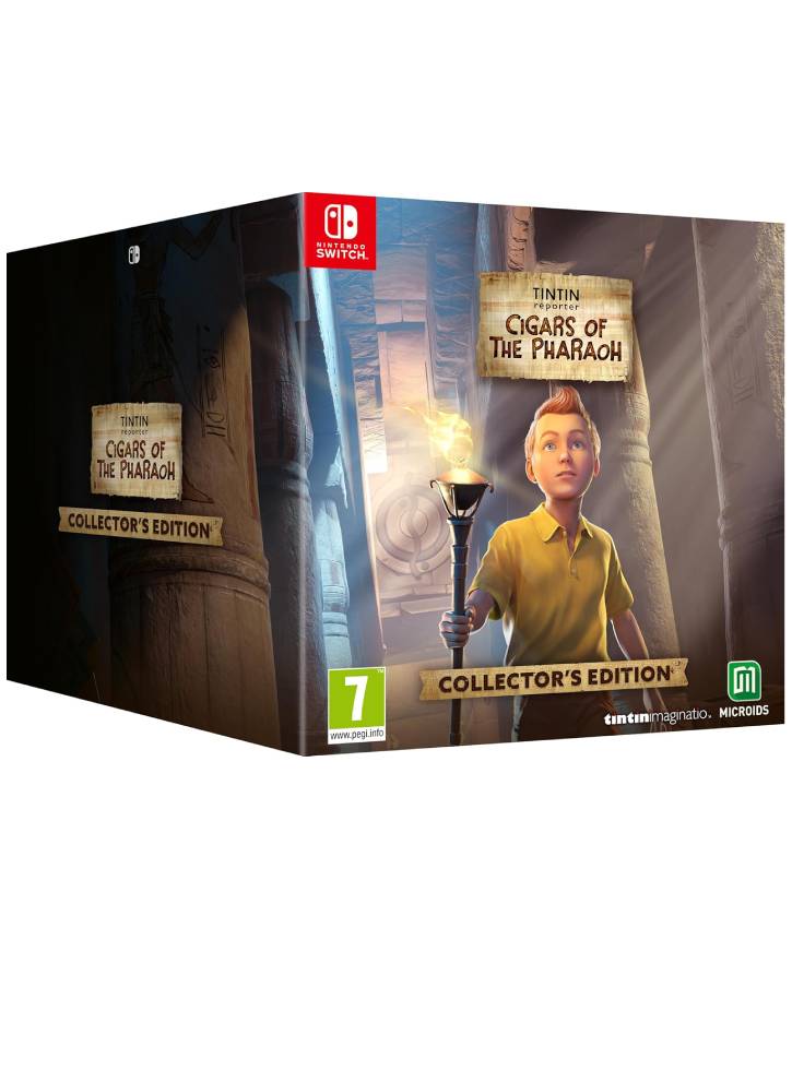 Joc Tintin Reporter Cigars Of The Pharaoh Collectors Edition pentru Nintendo Switch