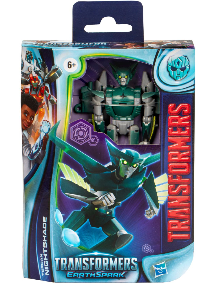 Jucarie Robot Transformers Earthspark Terran Nightshade Deluxe Class ...