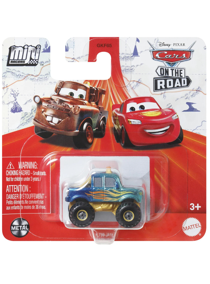 Vehicul Disney Cars On The Road Mini Racers Ivy Vehicle (hlt99)