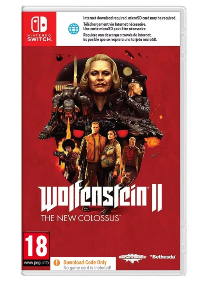 Joc Wolfenstein II The New Colossus pentru Nintendo Switch