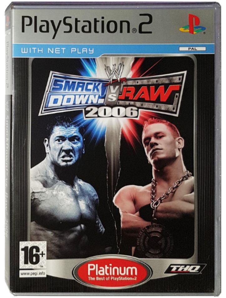 Joc Wwe Smackdown Vs. Raw 2006 Platinum pentru PS2