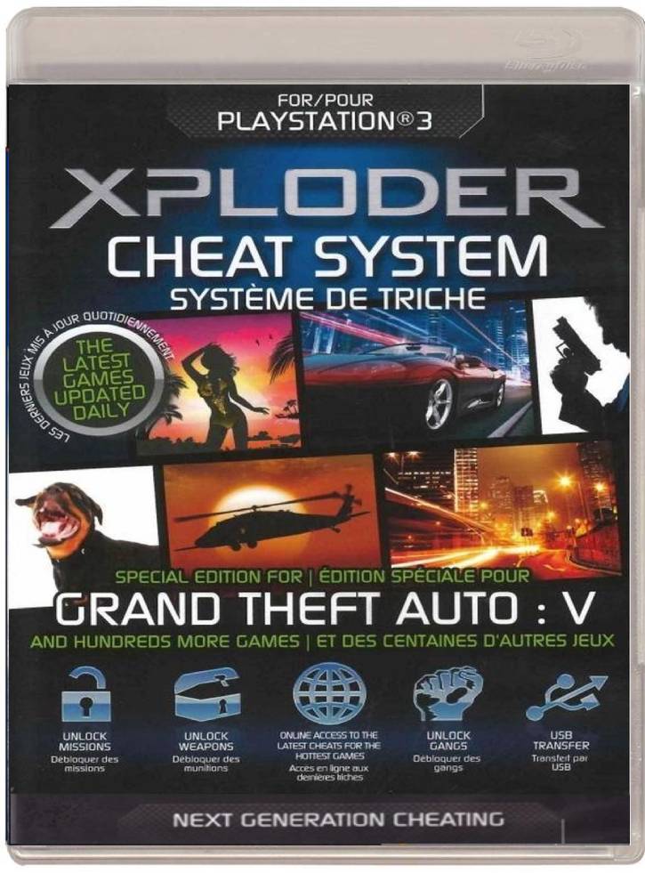 Joc Xploder Cheat System Gta V Special Edition pentru PS3