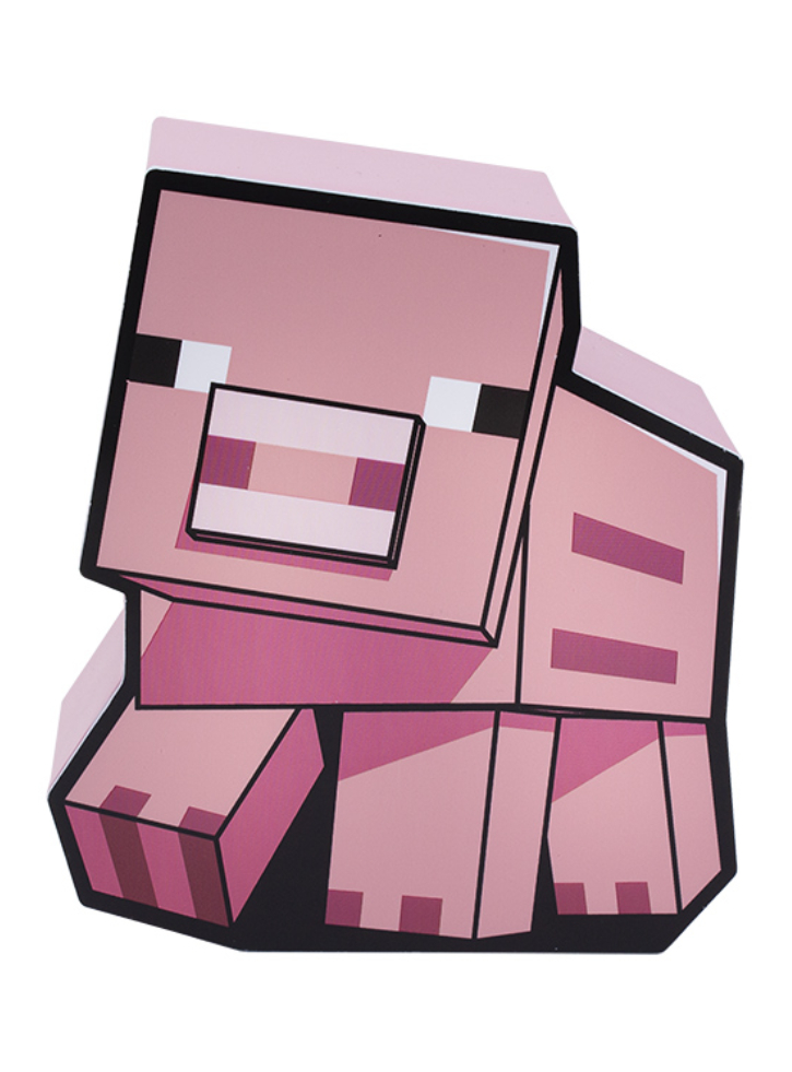 Lampa Minecraft Pig Box