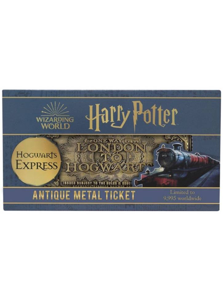 Harry Potter Limited Edition Replica Hogwarts Express Train Ticket