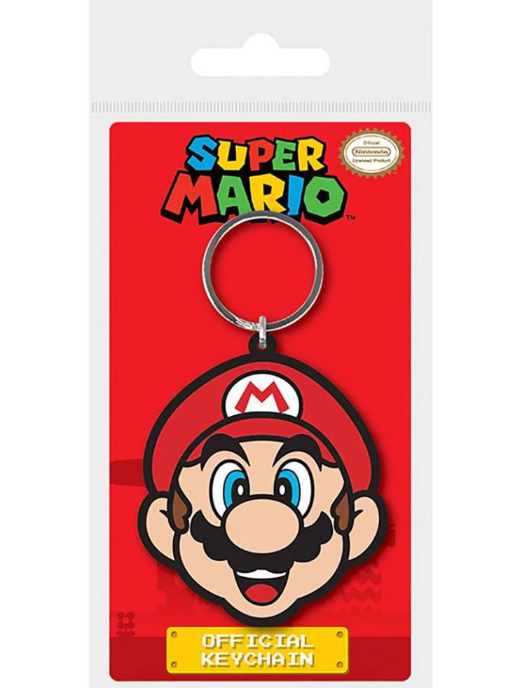 Super Mario Pvc Keychain