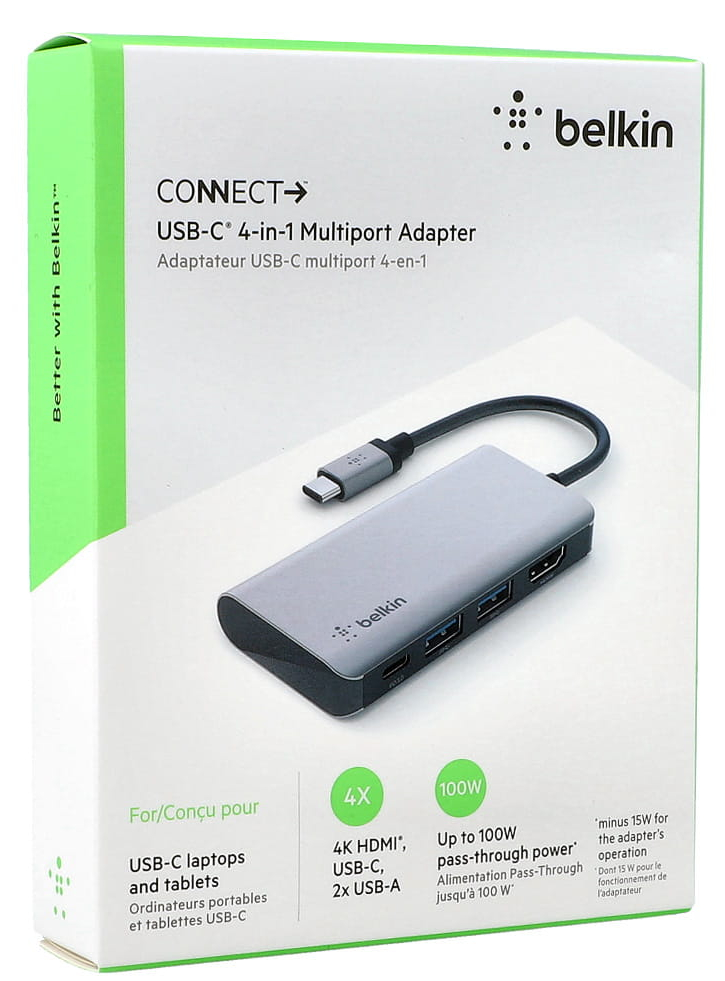 Belkin Usb-c 4in1 Multiport Adapter