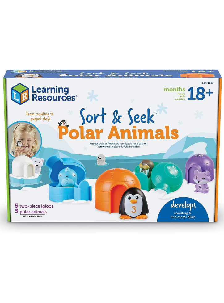 Learning Resources Sort & Seek Polar Animals (lsp6811-sca)