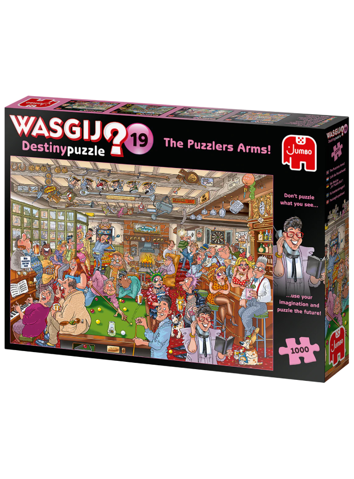 Wasgij Destiny 19 The Puzzlers Arms! Puzzle 1000 Pieces (1119802041)