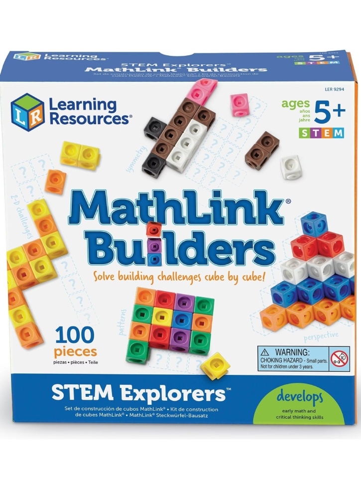 Learning Resources Stem Explorerstm Mathlink Builders (lsp9294-sca)