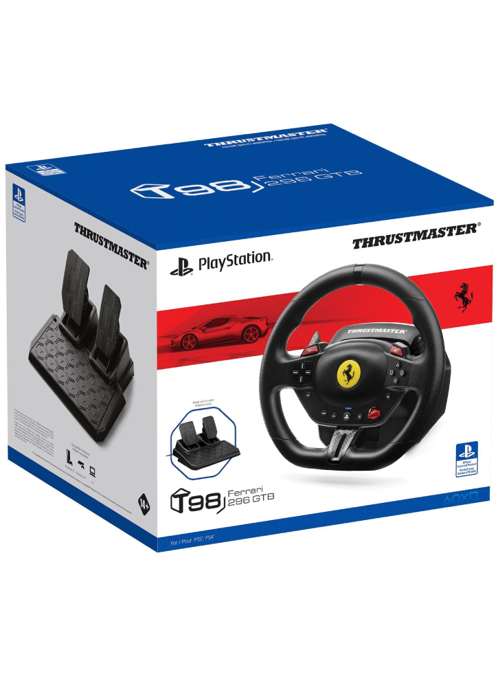 Thrustmaster T98 Ferrari 296 Gtb Racing Wheel pentru PS5