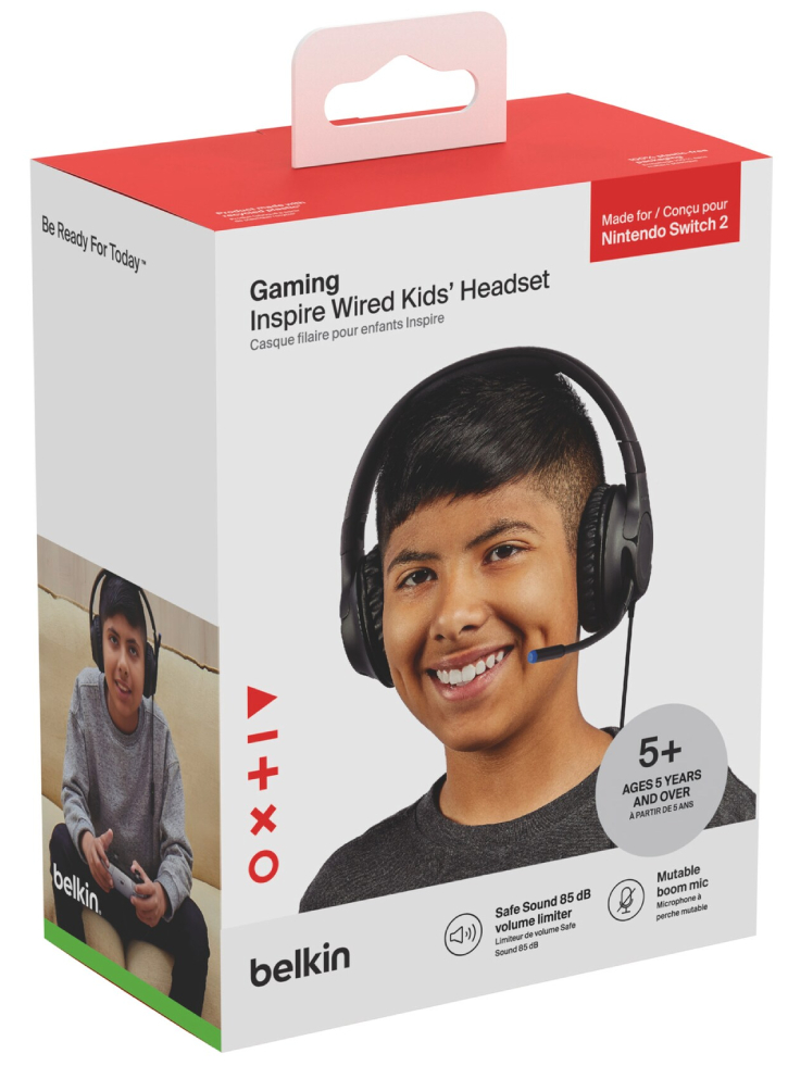 Belkin Gaming Inspire Wired Headset For Kids pentru NSW2